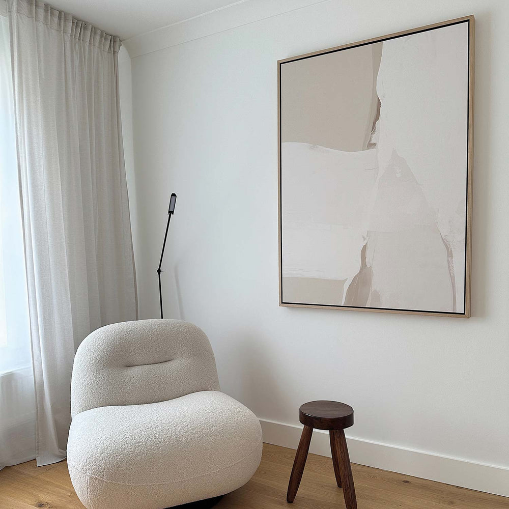 Always Moving Abstract Canvas Art | Green Lili