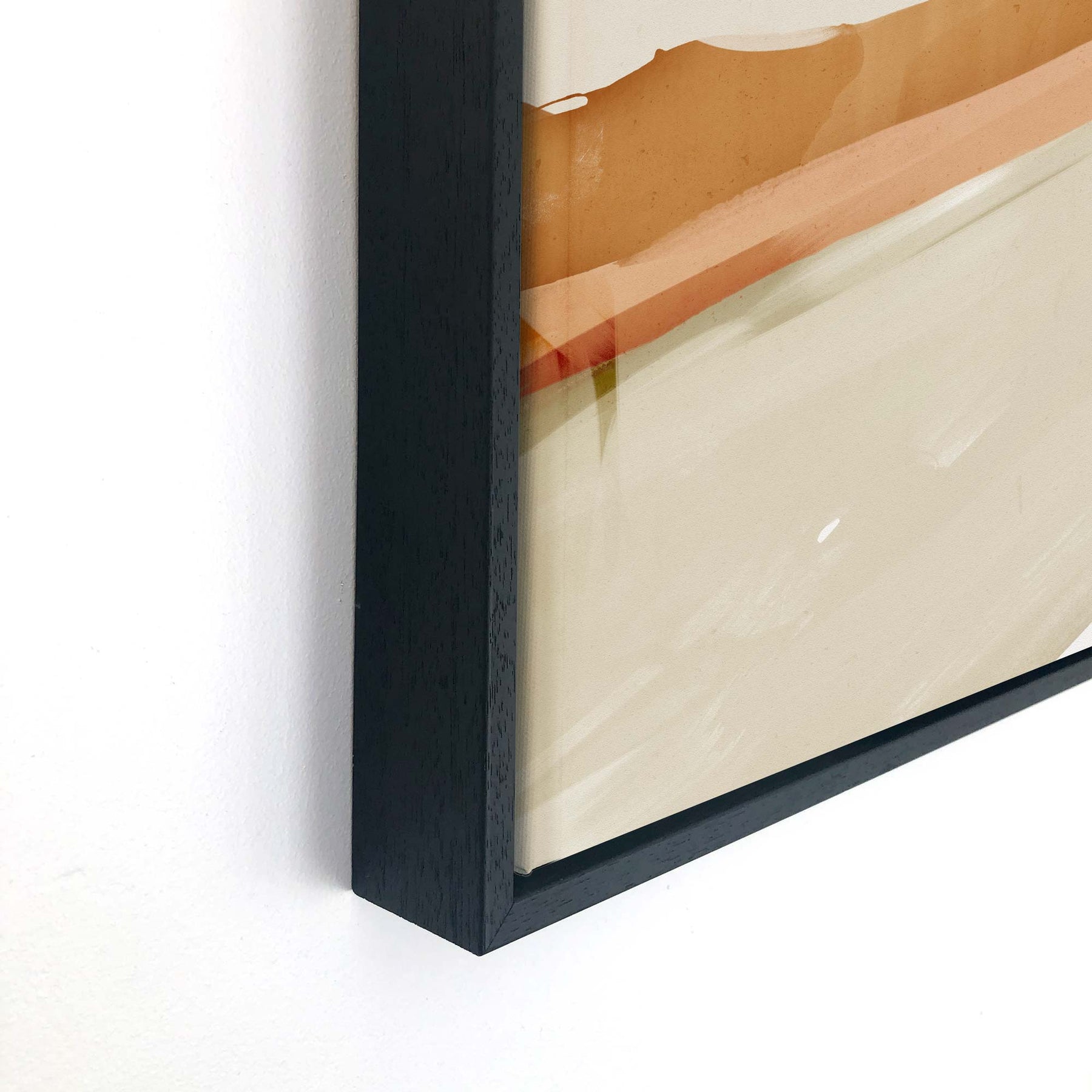 Forever Wandering Abstract Desert Canvas Art | Green Lili